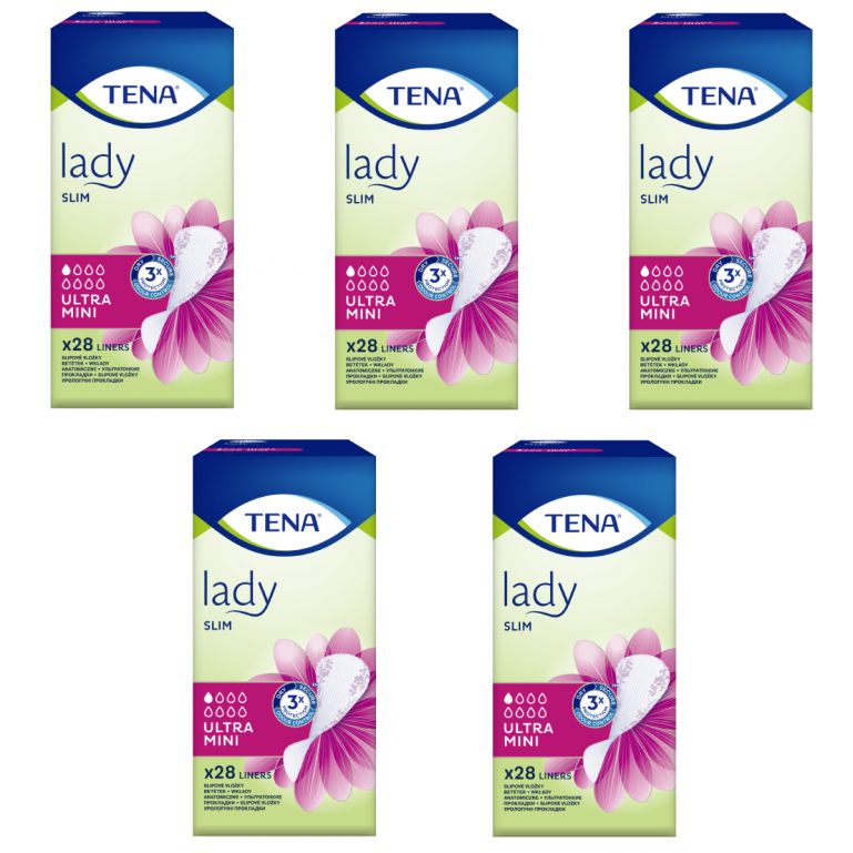 Tena Lady Slim Ultra Mini 5x28 szt. - inkontynencja.eu